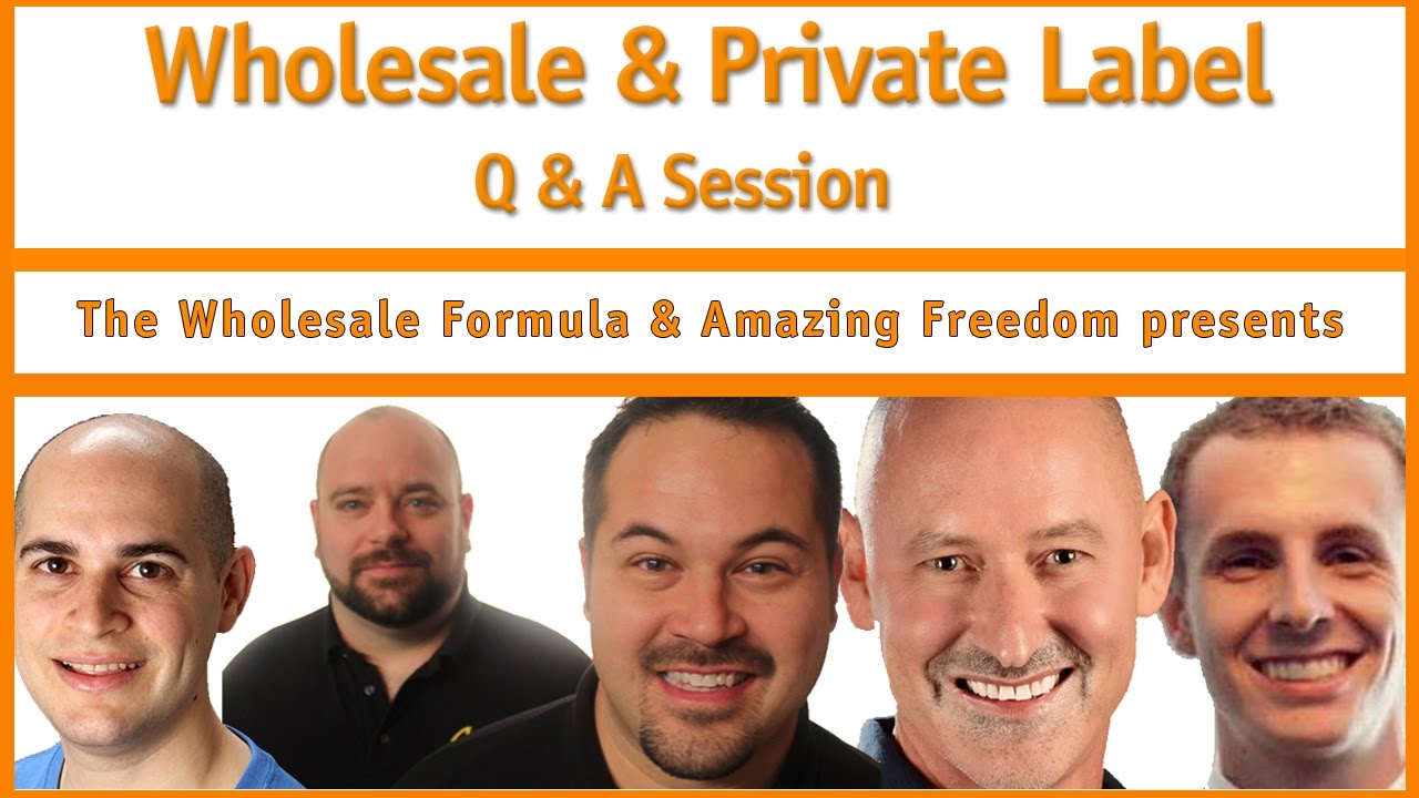 Wholesale and Private Label QandA Session Wholesale Formula Andy ...