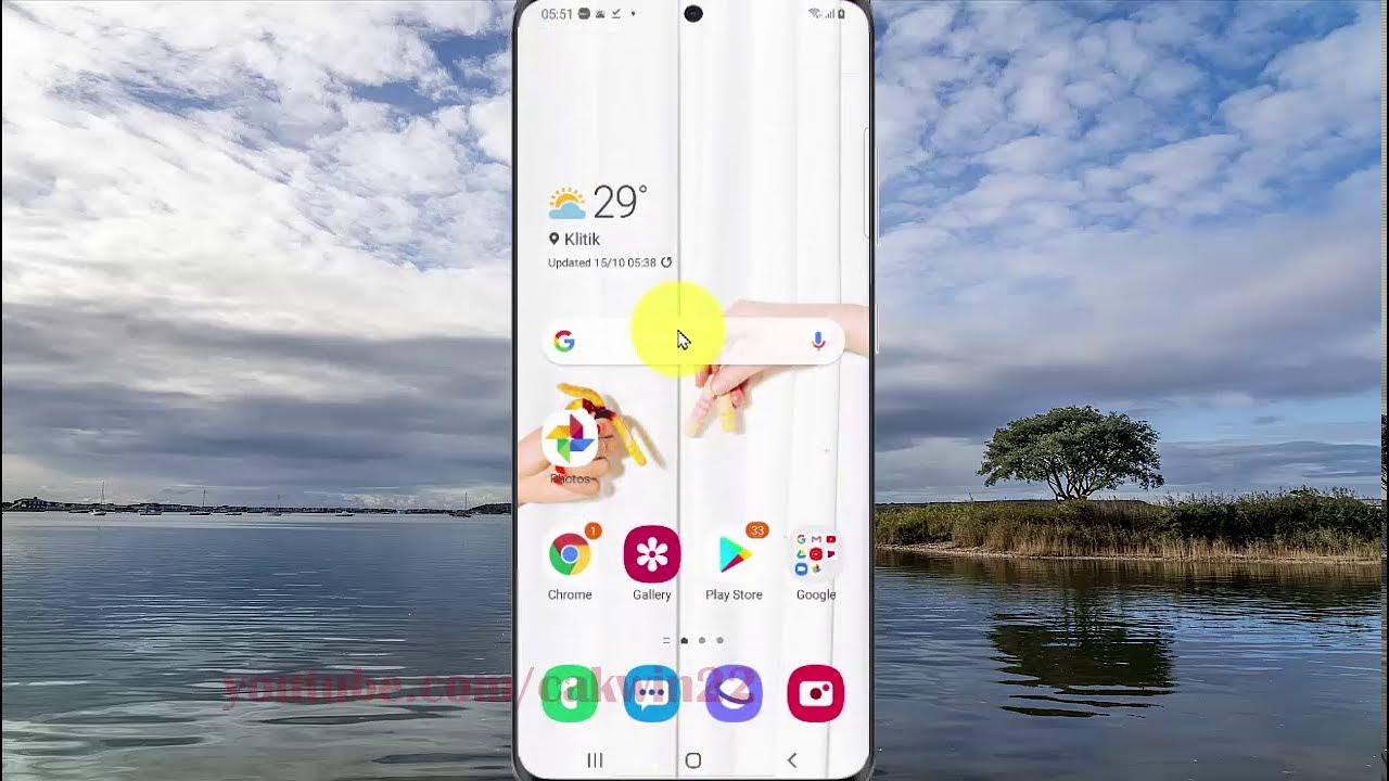 Samsung Galaxy S20 : How to enable or disable camera flash notification (Android 10) - YouTube