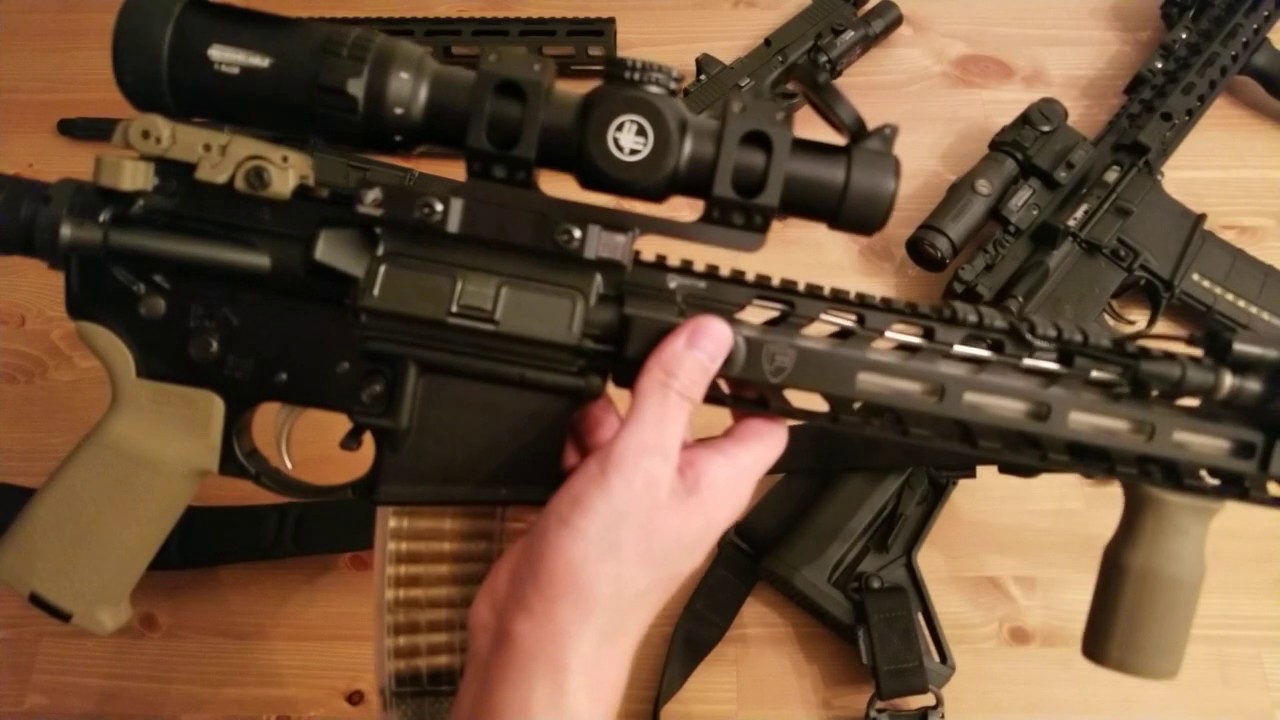 AR15 SPR Dissipator Upper Build 16.25 Heavy Barrel - YouTube