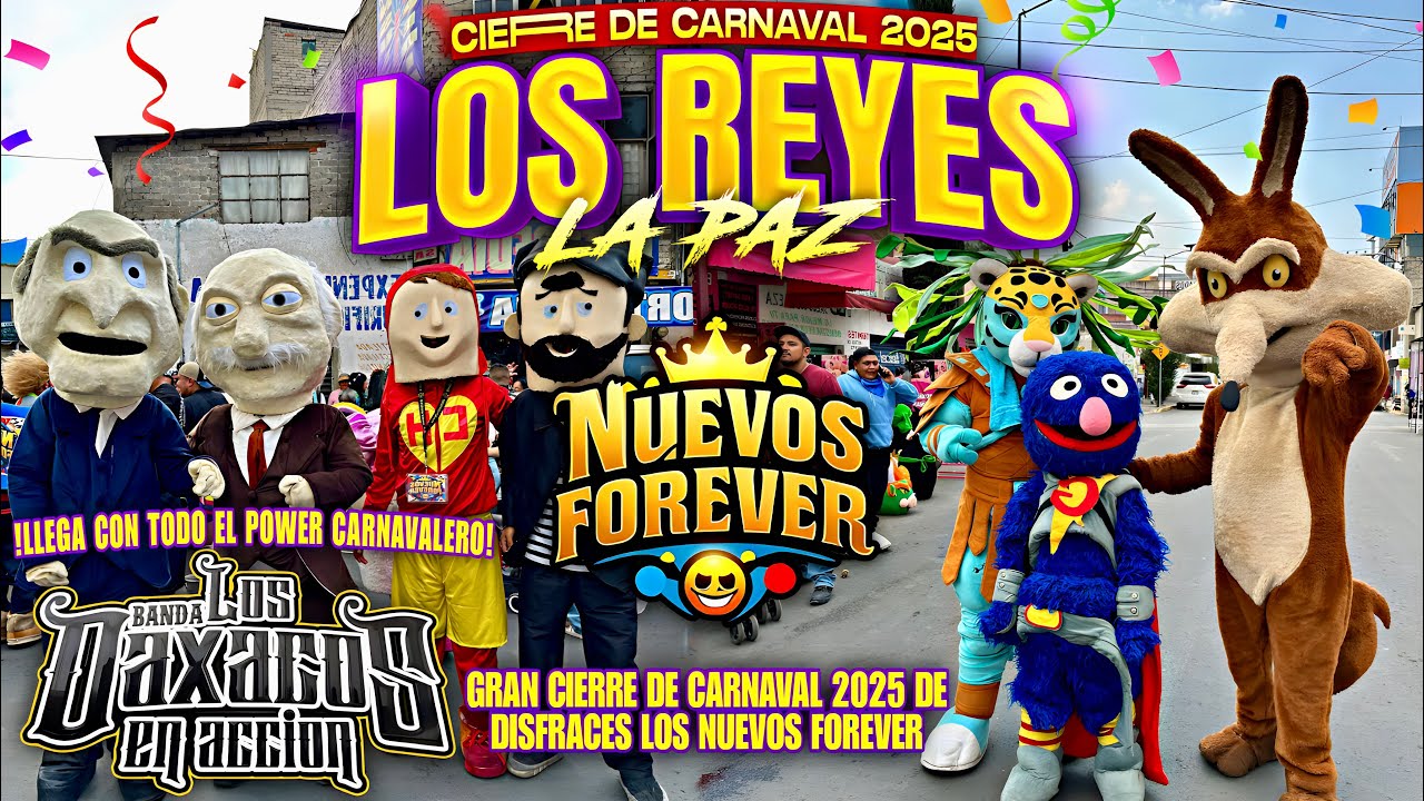 Cierre De Carnaval De Los Reyes La Paz 2025 | Disfraces Los Nuevos ...