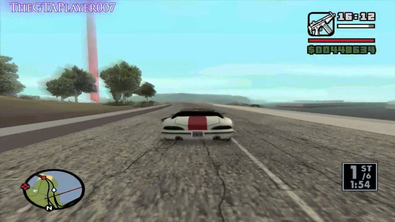 GTA : San Andreas -- Street Racing Tournament -- "SF to LV" - (PC ...