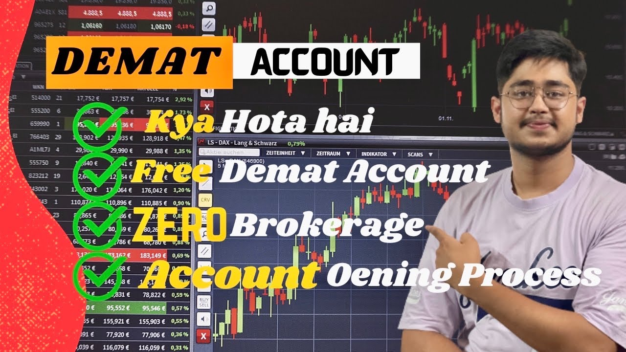 Free Demat Account Kaise khole? | How to open Demat & Trading Acoount ...