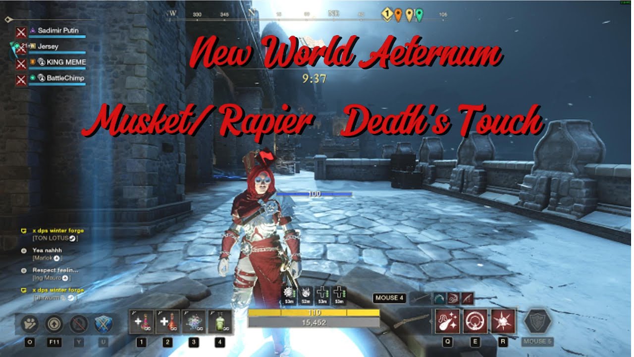 Musket/Rapier-Death's Touch | New World Aeternum - YouTube