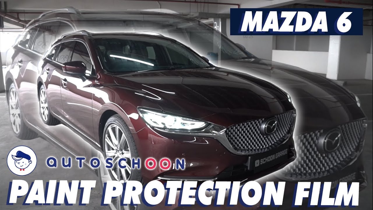 MAZDA 6 PAINT PROTECTION FILM EVOTECH BY AUTOSCHOON CIPUTRA WORLD MALL SURABAYA - YouTube