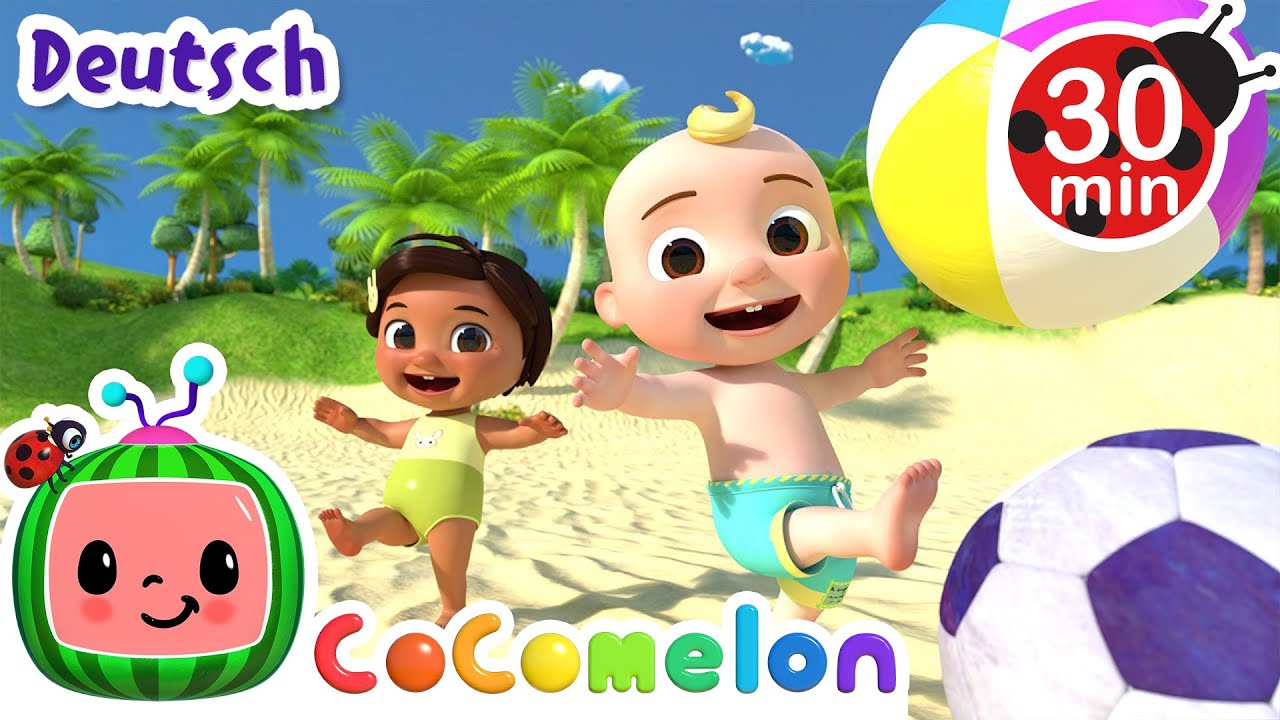 Das Strand Lied - Viel Spaß am Strand | CoComelon Deutsch | Cartoons ...