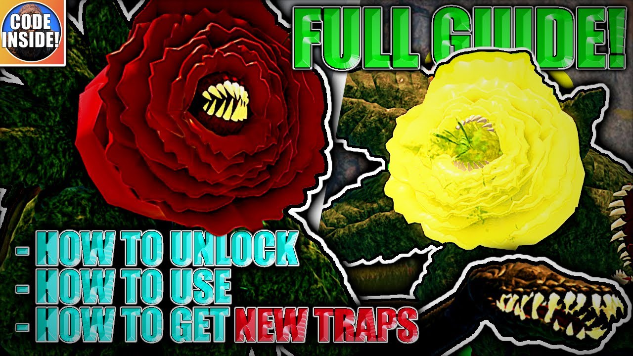 ROSE BIOLLANTE FULL GUIDE! - How To Unlock, Use, and get NEW TRAPS ...