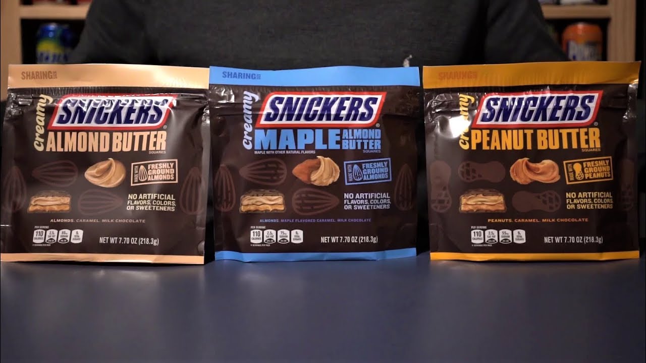 CTC Review #209 - Creamy Snickers: Almond Butter vs. Maple Almond ...