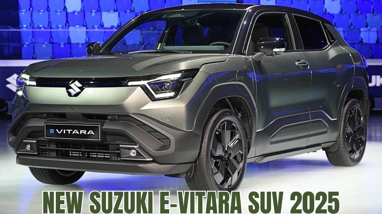 Suzuki’s First 100% Electric Model (BEV) in Europe| Unveiled in Milan | New Suzuki e-Vitara SUV ...