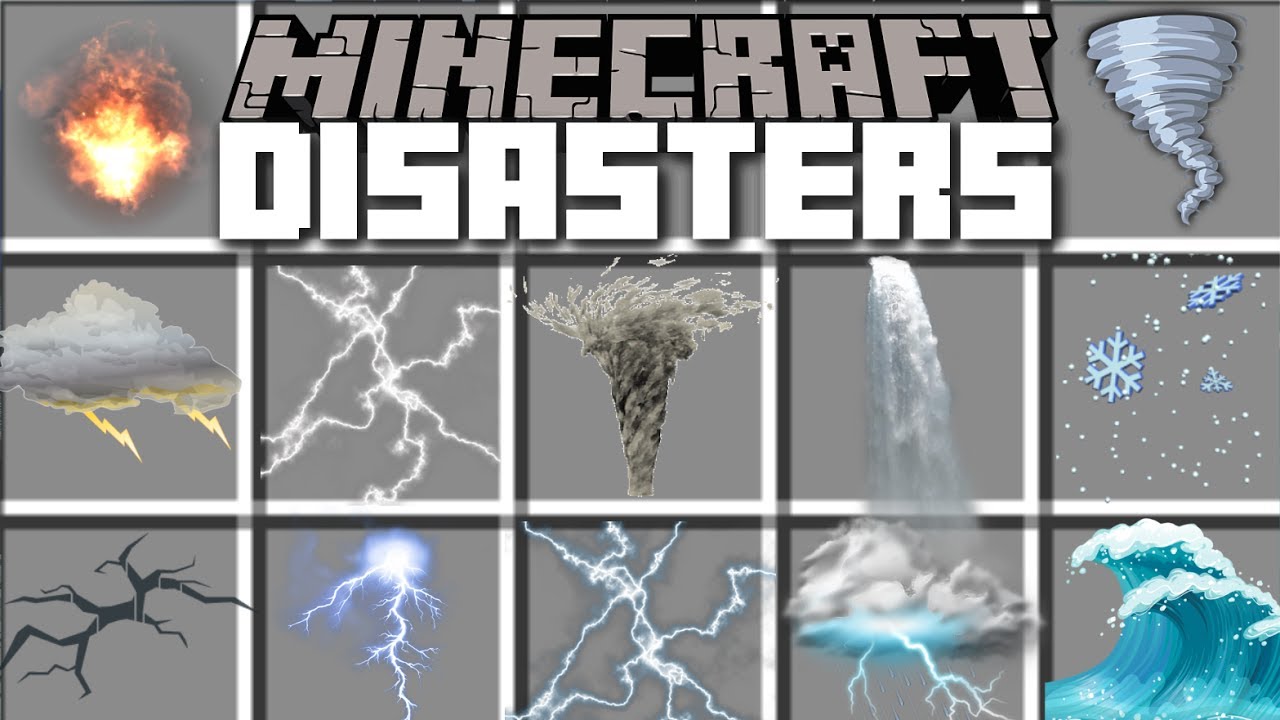 Minecraft DISASTERS IN MINECRAFT / SURVIVE THE APOCALYPSE!! Minecraft ...