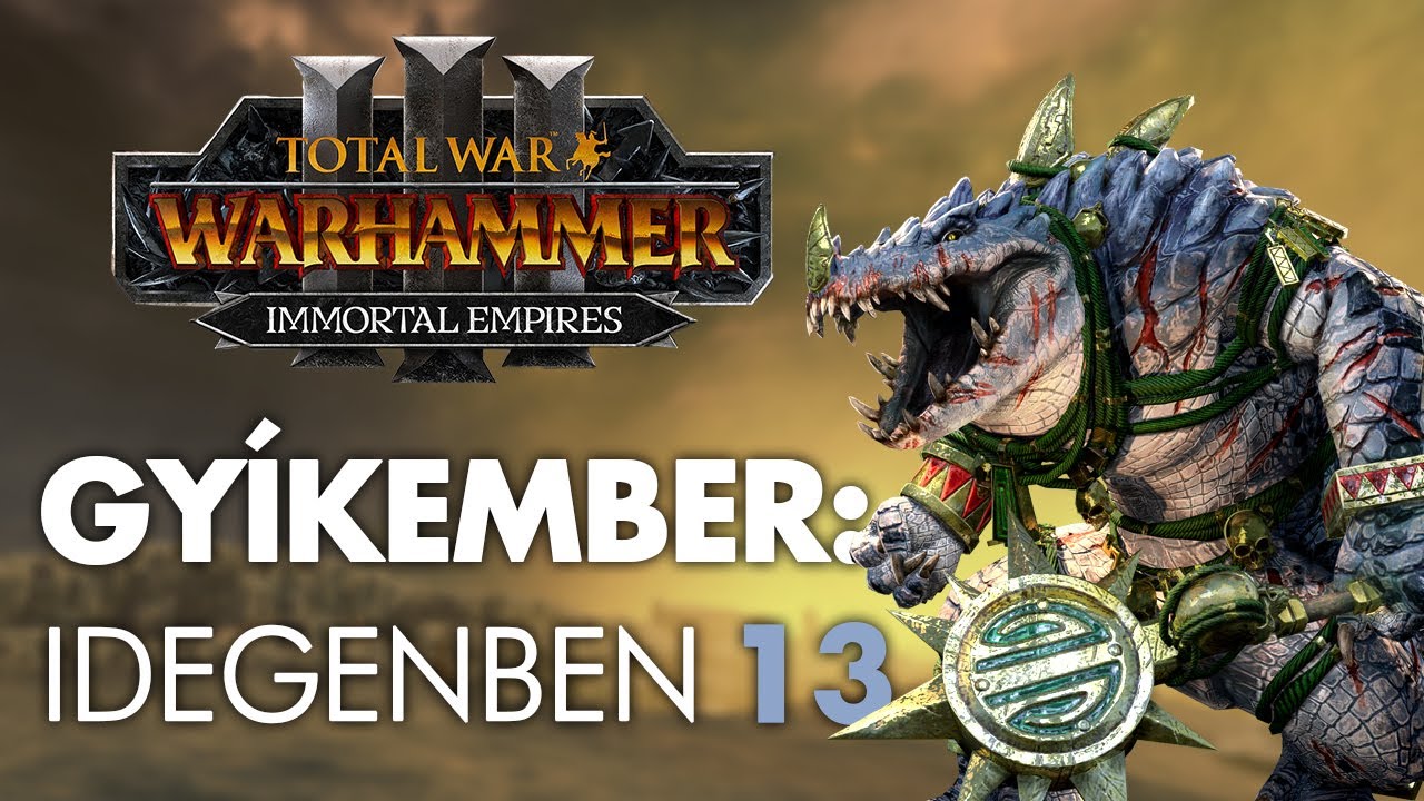 Kugath menedéke | Gyíkember: Idegenben #13 | TW Warhammer 3 Immortal ...