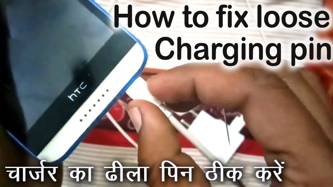 How to fix charging loose pin. Don't waste money for new USB cable ...