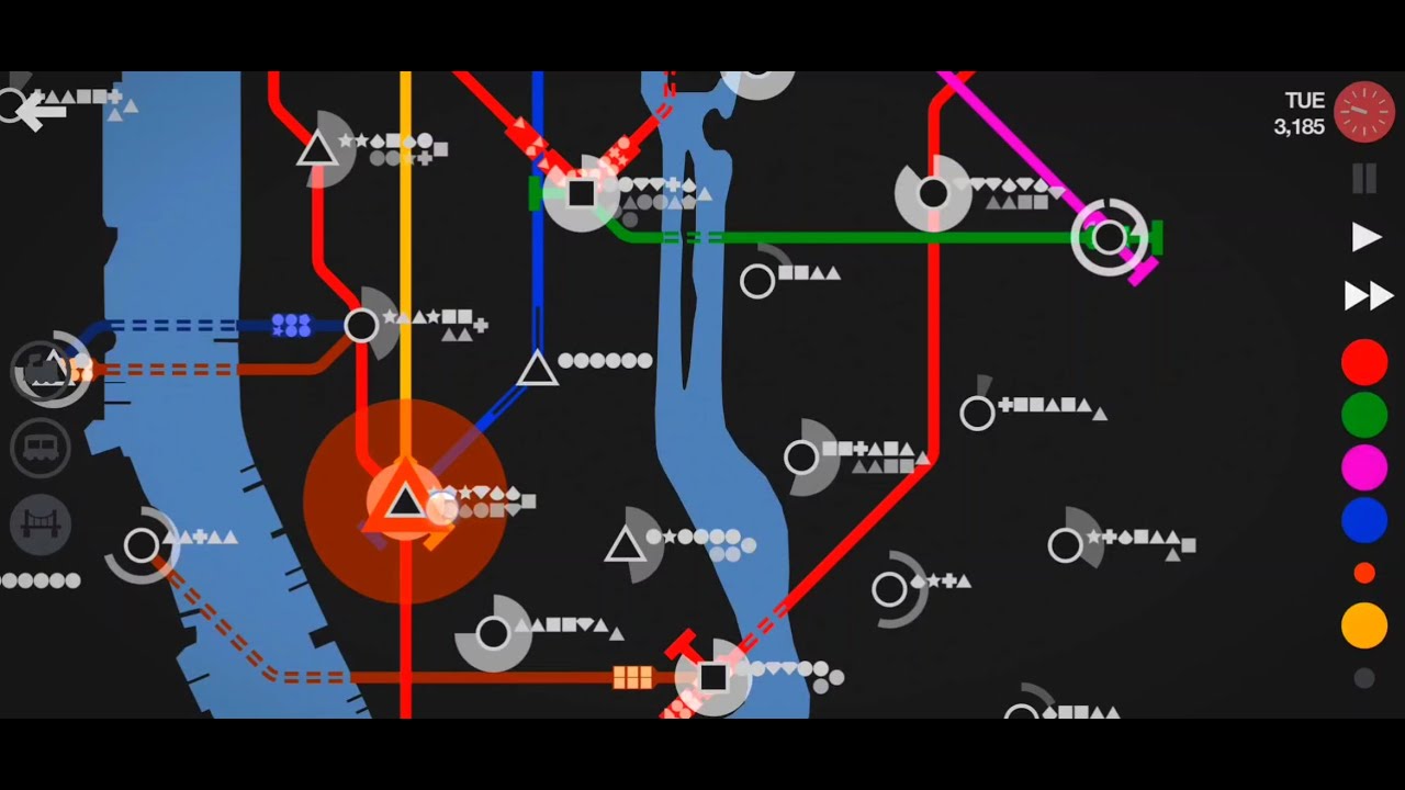 FIRST PLACE! Mini Metro Daily Challenge New York City 2020-12-20 - YouTube