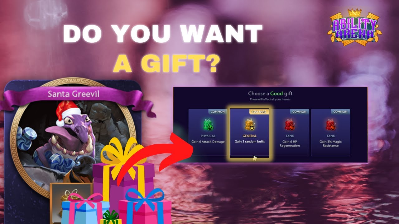 ENEMY SANTA KEEPS GIVING ME A RARE GIFT - ABILITY ARENA - YouTube