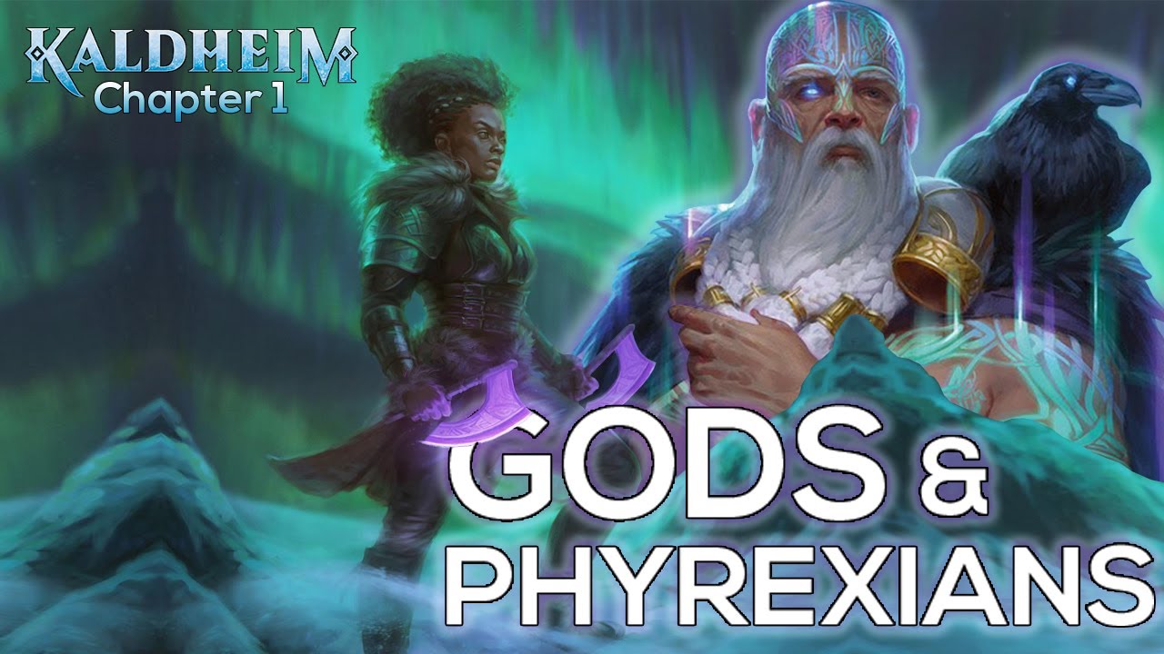 GODS vs PHYREXIANS | Kaldheim Chapter 1 | Magic: The Gathering Lore ...
