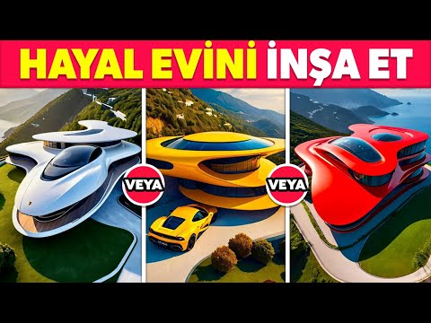 Hayalindeki Evi İnşa Et 🌈🏠💭Hangisini Tercih Edersin