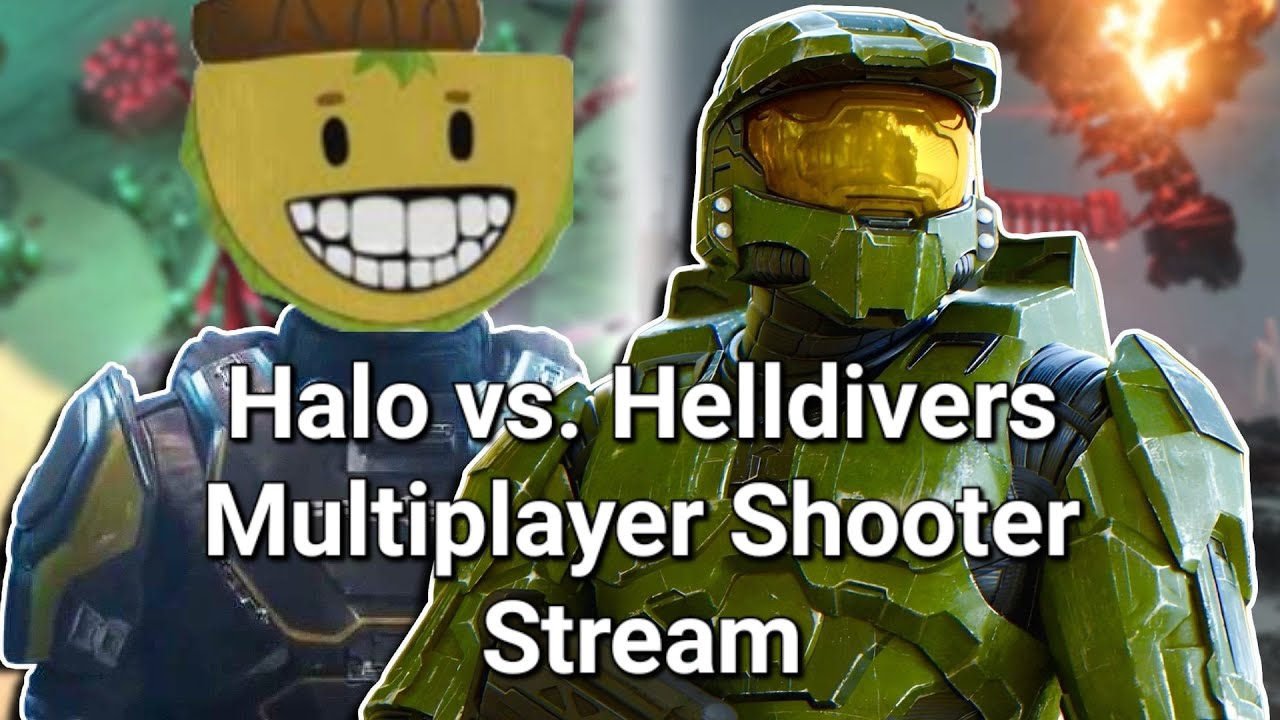 Halo vs Helldivers 2 Multiplayer Stream 12/04/24 - YouTube