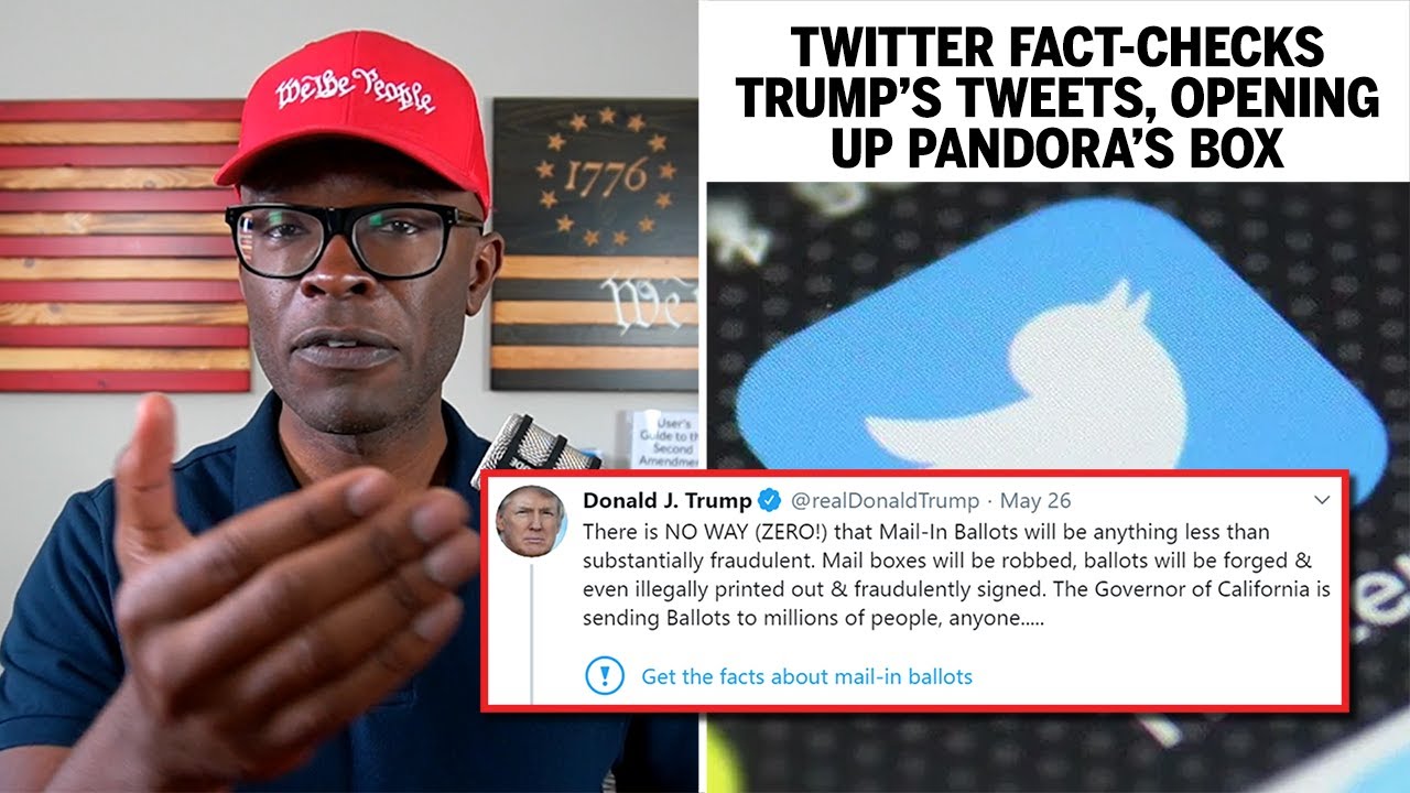 Twitter Opens Up Pandora's Box By Fact-Checking TRUMP! - YouTube