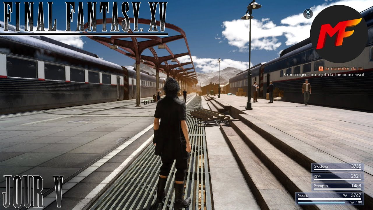 Un train pour le Niflheim - Final Fantasy XV [Jour 5] - YouTube