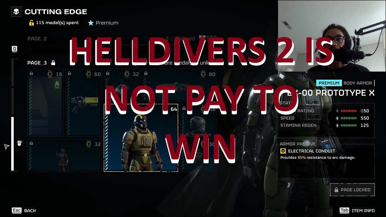 Helldivers 2 NOT PAY TO WIN - YouTube