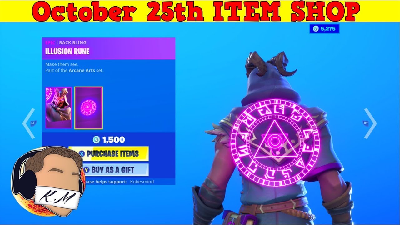 Fortnite Item Shop (October 25th) | *NEW* DELIRIUM SKIN + FULL TILT IS ...