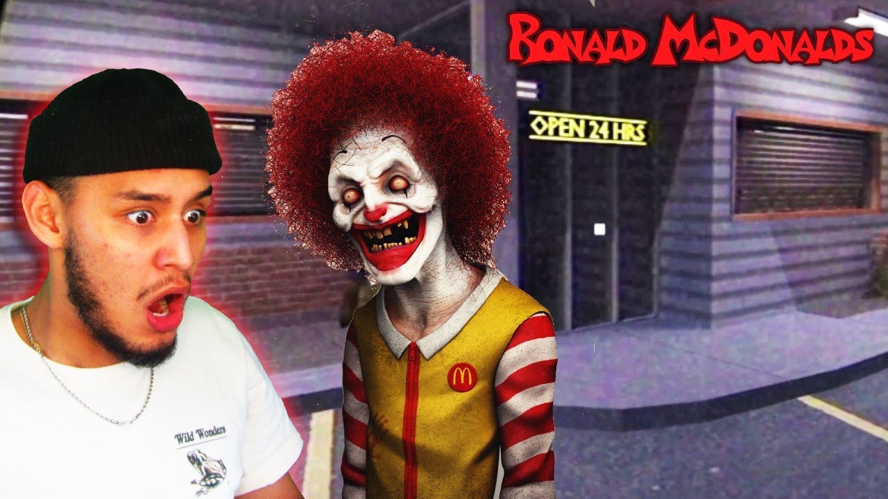 RONALD MCDONALD IS AFTER ME [RONALD MCDONALD HORROR GAME] - YouTube