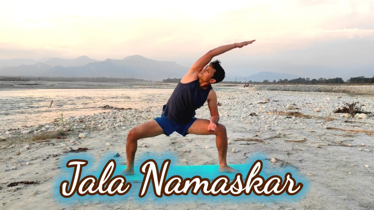 Jala Namaskar(Water Salutation)| How to do Jala Namaskar| Best Yoga ...