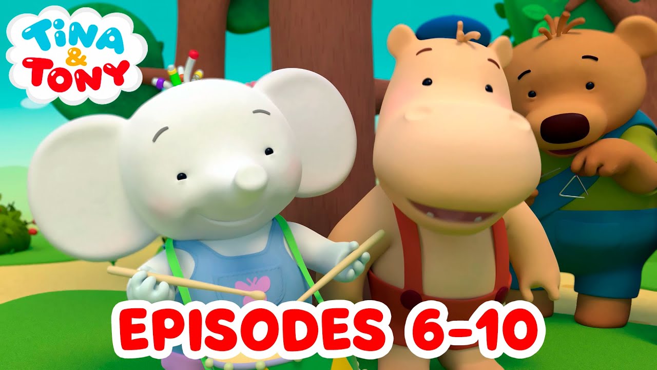Collection of 6–10 episodes | Tina and Tony | Cartoon for children ...