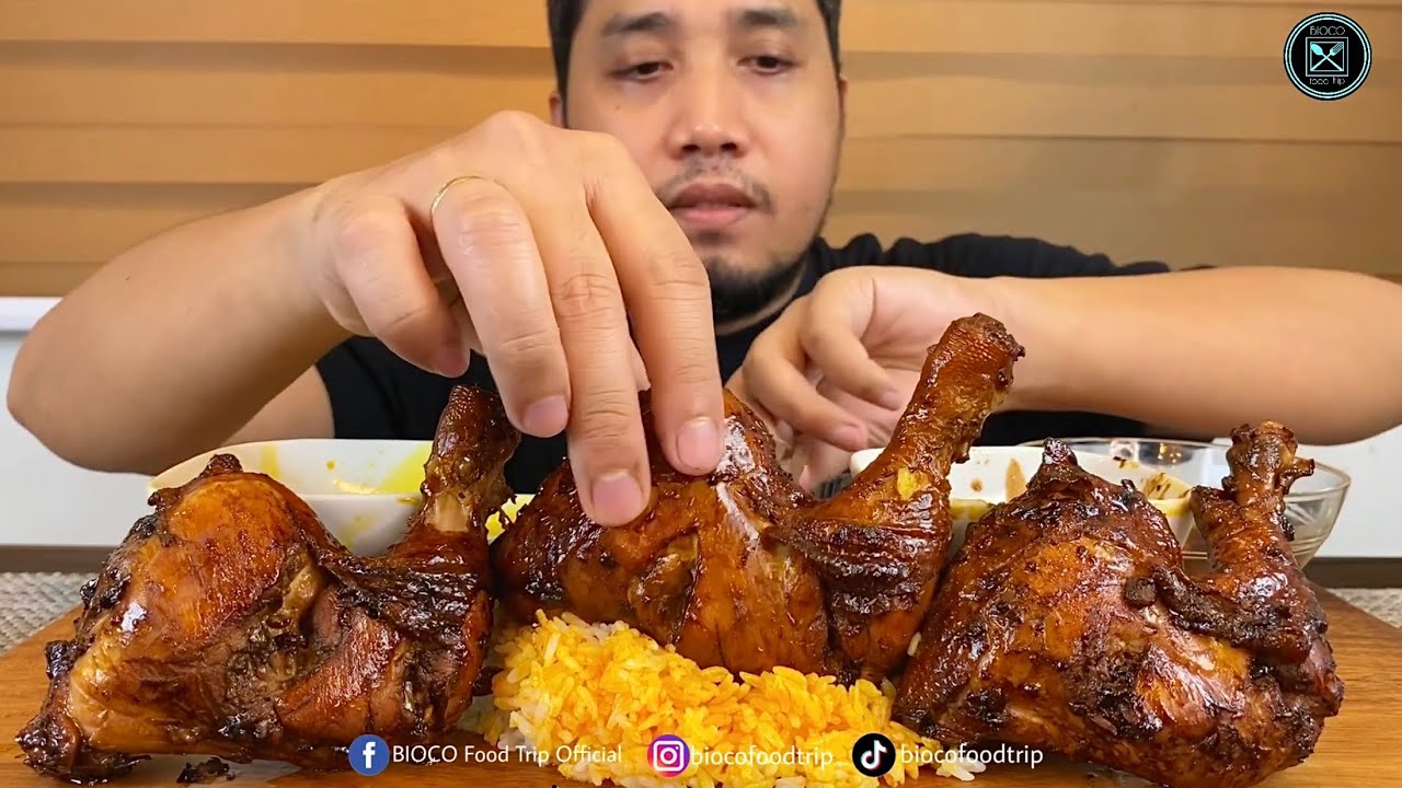 MANG INASAL STYLE MUKBANG - YouTube