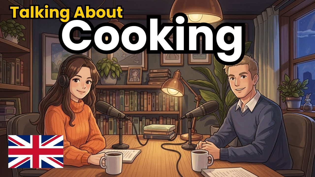 How to Talking About Cooking in English | English Conversation Practice ...