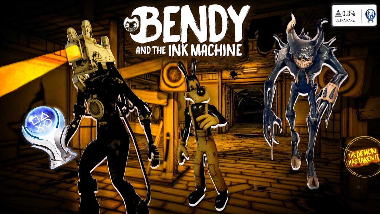 The Survival Horror Game you Need to Platinum Ultra Rare. Bendy and The ...