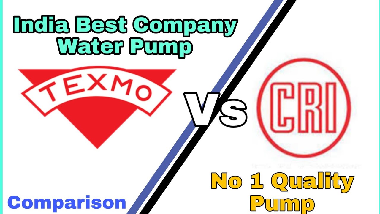 C.R.I. Pump VS Texmo Pump Comparison india best company water pump ...