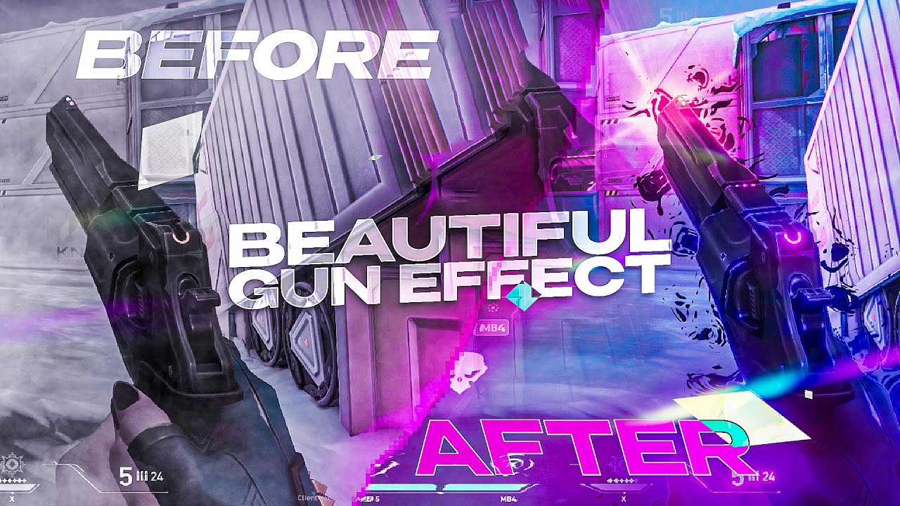 How To Make BEST Gun Glow Effect (Valorant Montage) - YouTube
