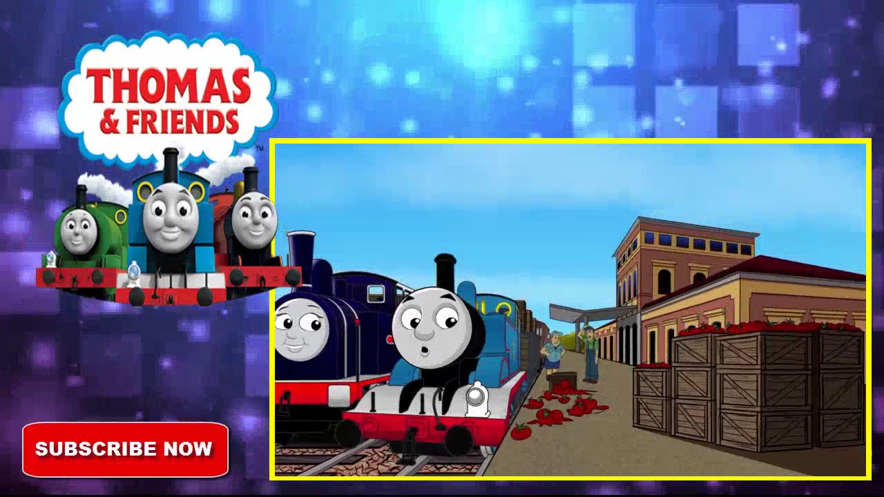 Thomas Joins a Tomato Fight in Spain Thomas & Friends - YouTube