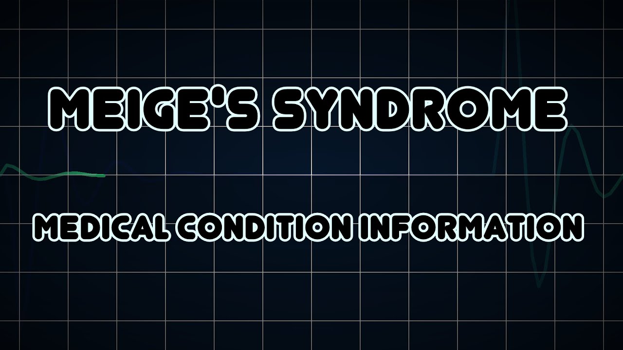 Meige's syndrome (Medical Condition) - YouTube