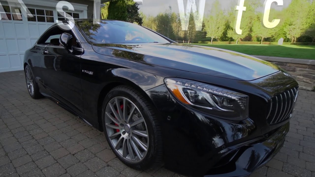 2018 Mercedes AMG S63 Coupe Night Edition Walkaround plus Saddle ...