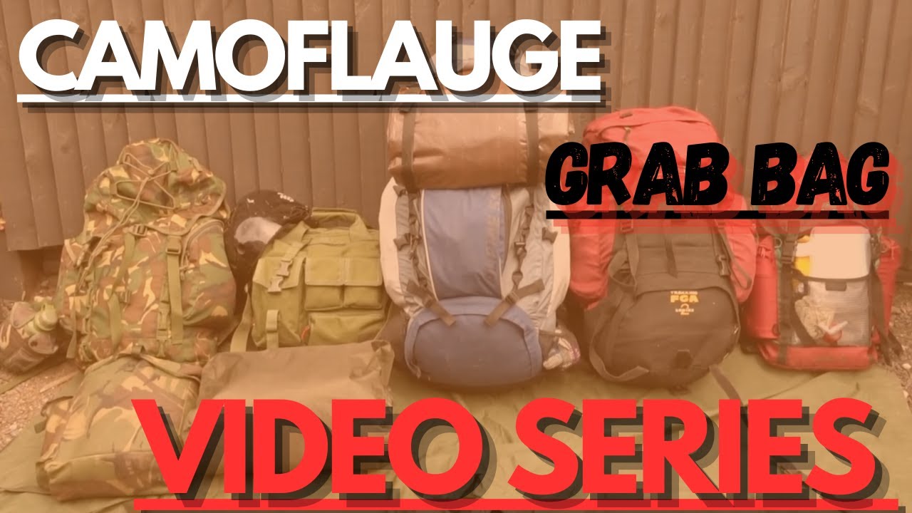 Camouflage & Concealment GRAB Bag | Survival Kit - Video Series - YouTube