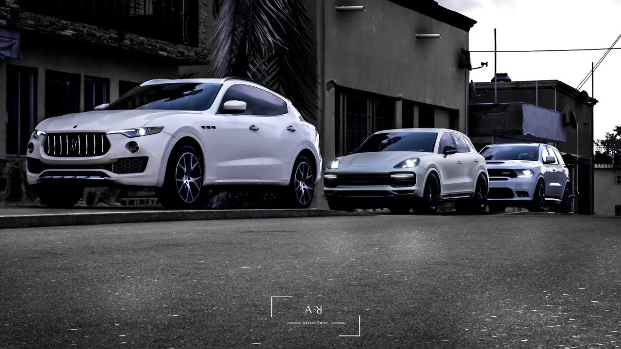 Forza Horizion 5 - SUV Convoy | Porsche | Maserati | Hellcat | Bentley Convoy - YouTube