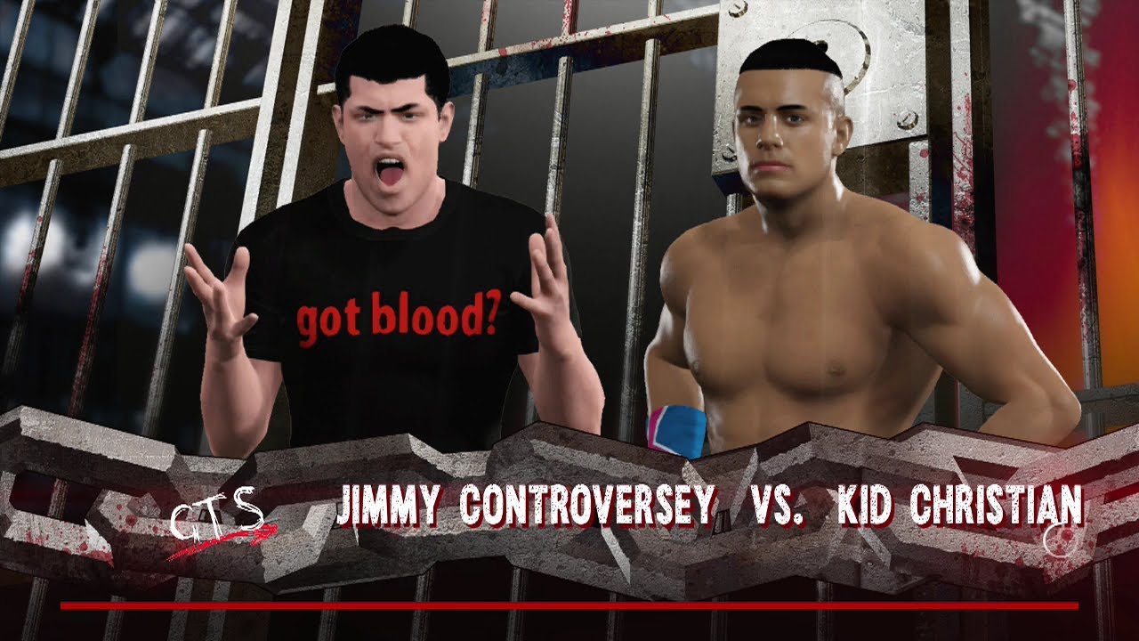 VGW GTS: Jimmy Controversy vs. Kid Christian (WWE2K17) - YouTube