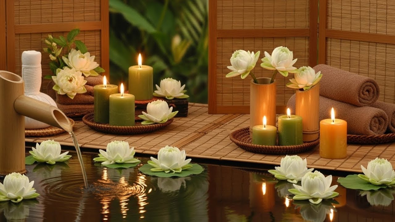 Zen Relaxation Music with Nature Sounds 🌿 Wellness Spa Ambience - YouTube