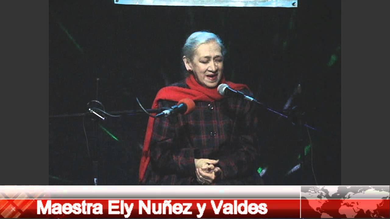 Una muestra del gran talento de la maestra Ely Nuñez y Valdes - YouTube