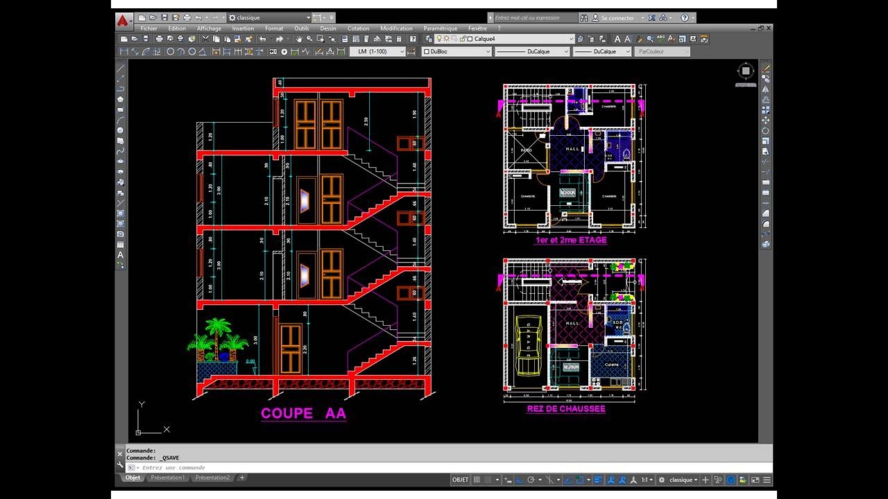cours n°5 la coupe AA - YouTube