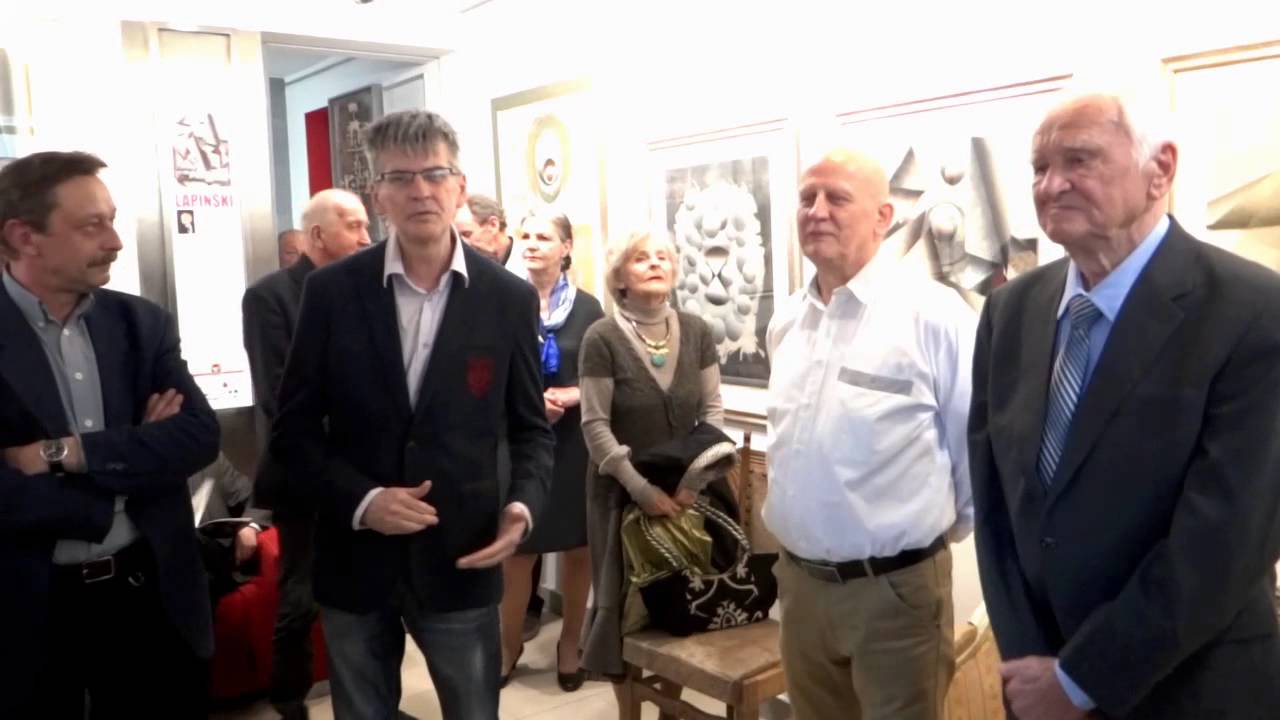 Tadeusz Lapinski Litografia Galeria Van Golik - YouTube