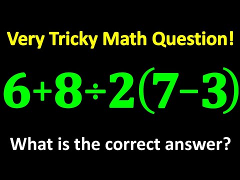 Can You Solve This Tricky Math Question That Everyone Gets WRONG! 🤯🧠 ...