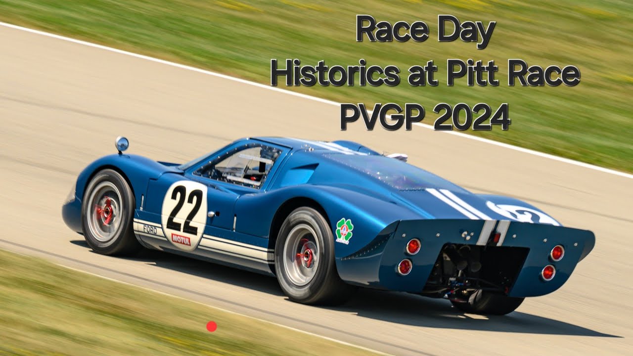 Race Day - Historics at Pitt Race International - PVGP 2024 - YouTube