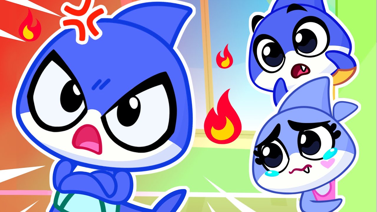 I’m Angry! 😠 Baby Shark Wants to Cry 😢 Kids Learn Feelings & Emotions ...