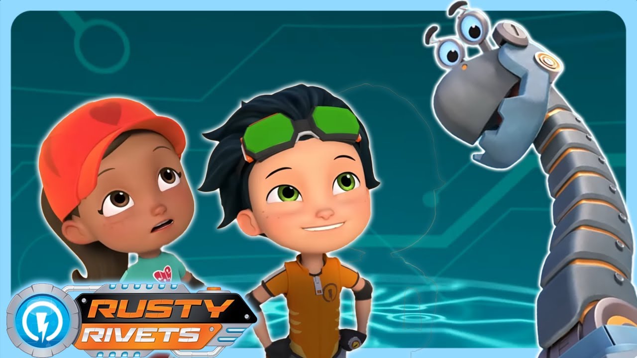 Rusty’s Raptor Race | Rusty Rivets | Cartoons for Kids - YouTube