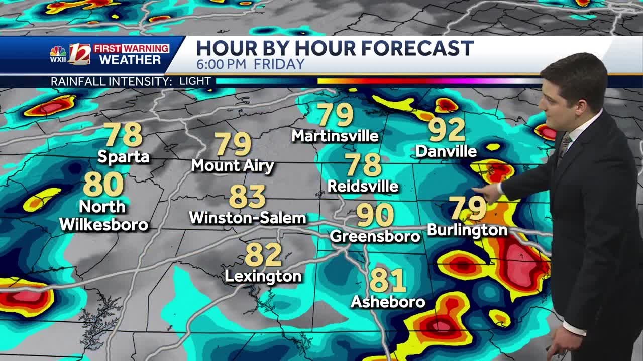 WATCH: Hot & humid Friday, strong storms possible - YouTube