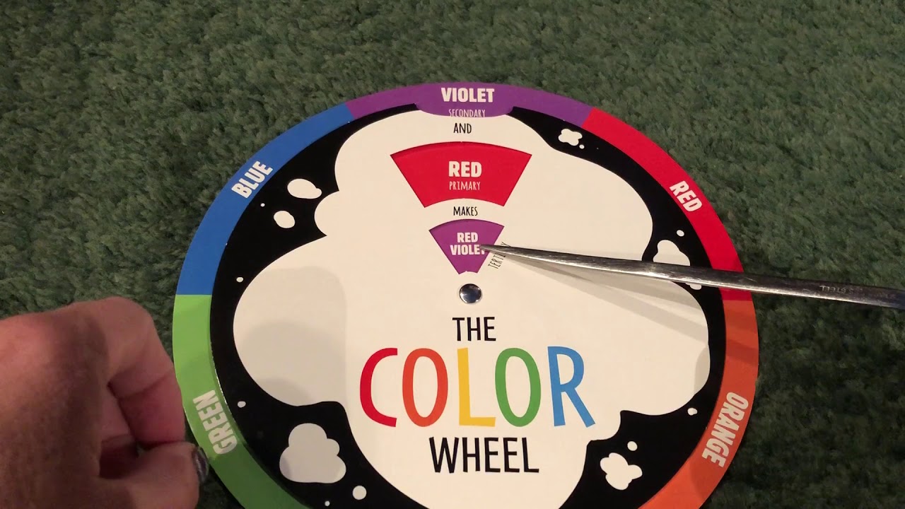 ASMR Show & Tell Color Wheel and More - YouTube