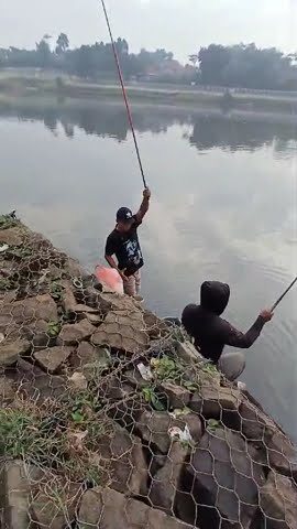 mancing danau Lengkong wetan - YouTube