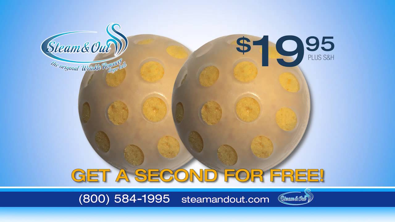 Steam & Out Wrinkle Remover Commercial - YouTube